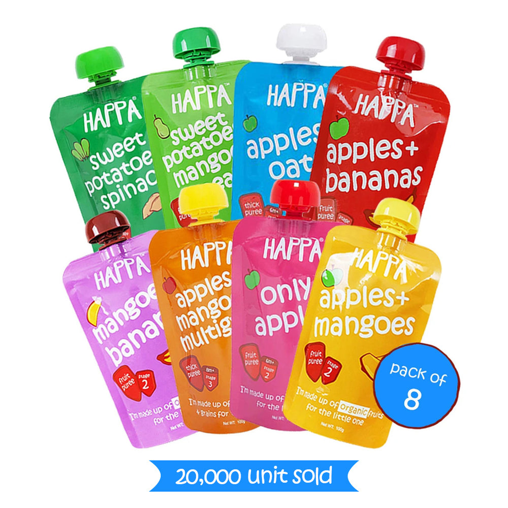 Top 100 Baby Purees | Organic Baby food pouches